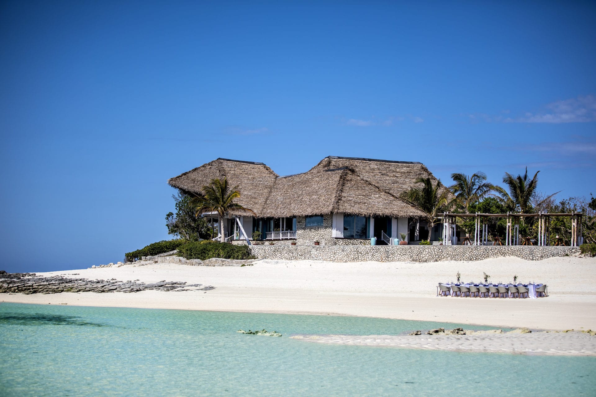 Anantara Medjumbe Island Resort_Resort View from Beach | The Planner
