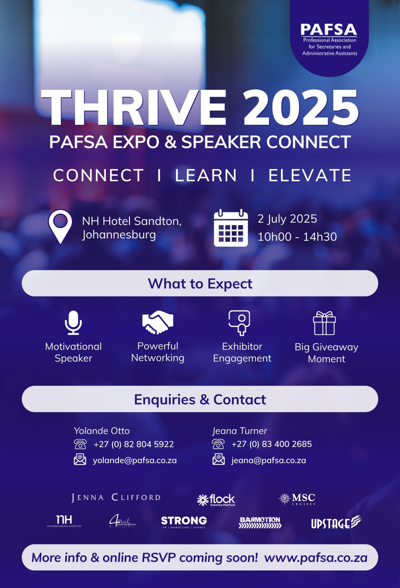 Thrive 2025 - PAFSA EXPO & SPEAKER CONNECT - The Planner